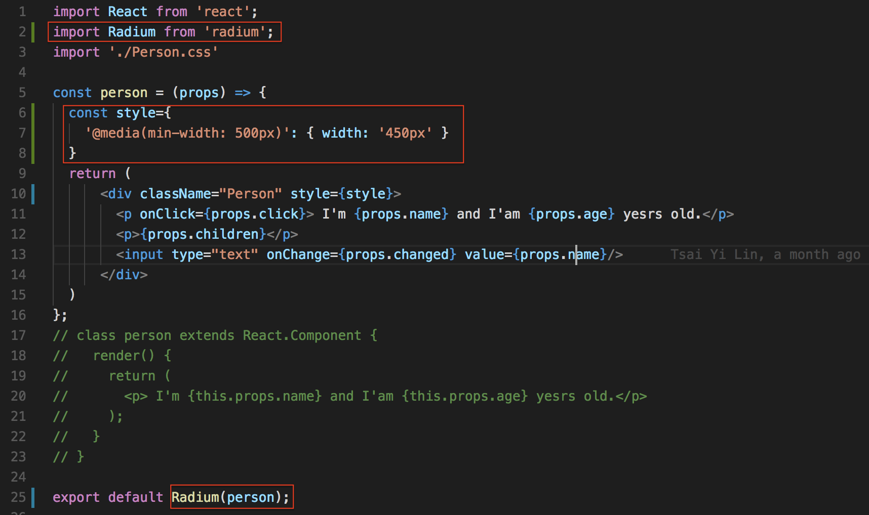  React React Component inline Style 1010Code